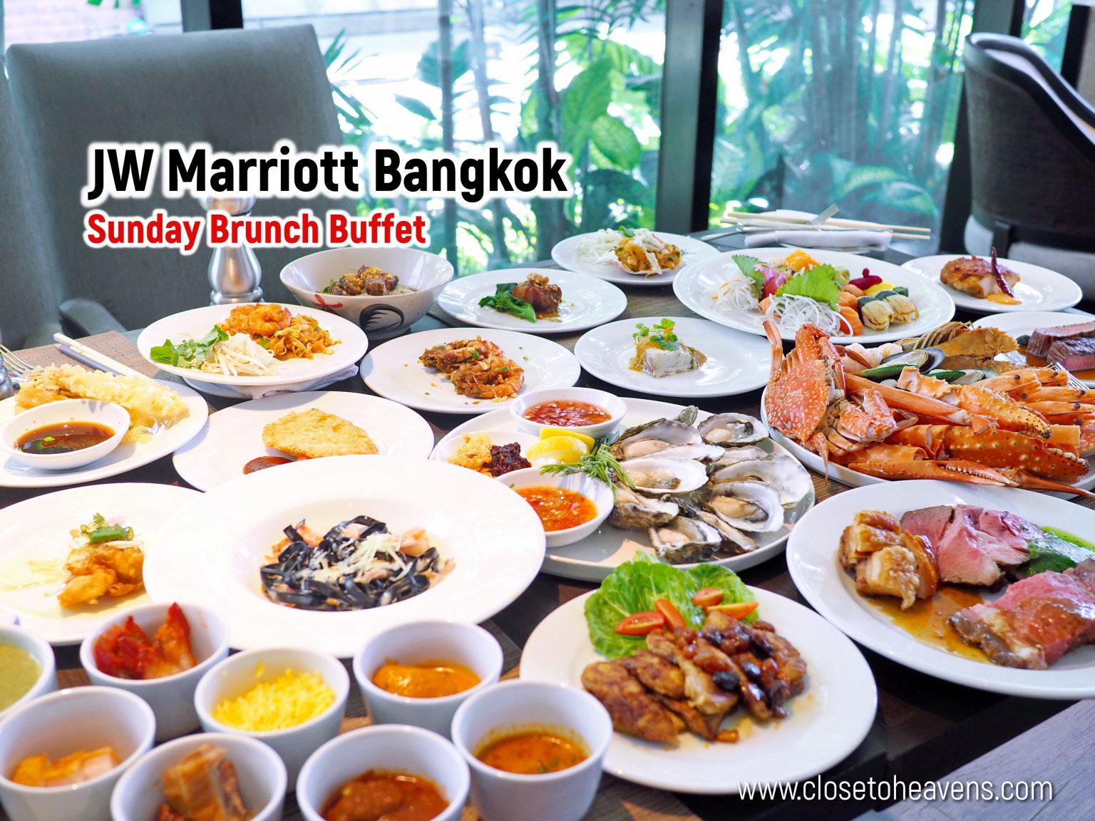 JW Marriott Bangkok | Sunday Brunch Buffet - New Normal - Close To Heaven